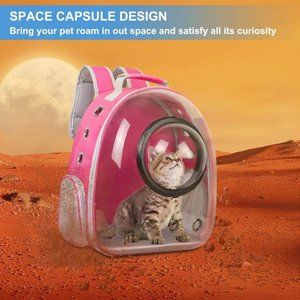 vigor | Cat | Space Capsule Bubble Cat Backpack Carrier Pet Carrier ...